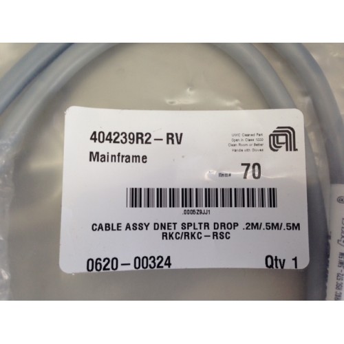AMAT 0620-00324 CABLE ASSY DNET SPLTR DROP .2M/.5M/.5M