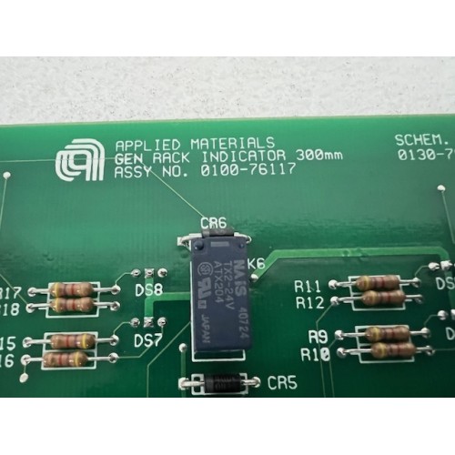 AMAT 0100-76117 GEN Rack Indicator 300mm Board