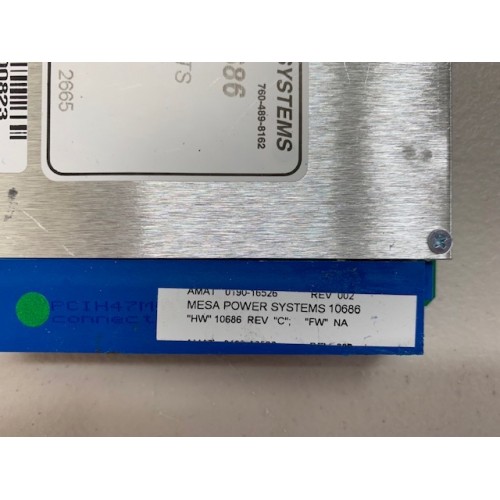 AMAT 0190-16526 MESA POWER SYSTEMS