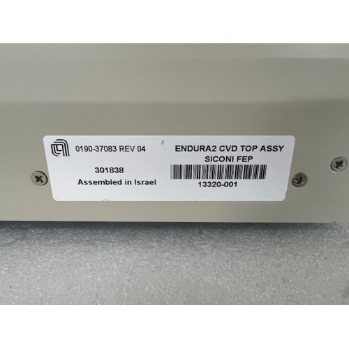 AMAT 0190-37083 Rev 04 ENDURA2 CVD TOP ASSY SICONI FEP Chassis