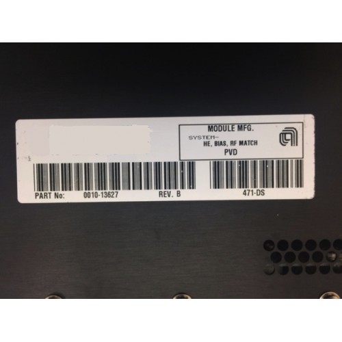 AMAT 0010-13627 ASSY, HIGH EFFICIENCY RF MATCH-BIAS