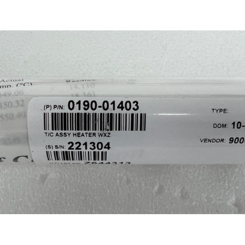 AMAT 0190-01403 T/C ASSY Heater WXZ
