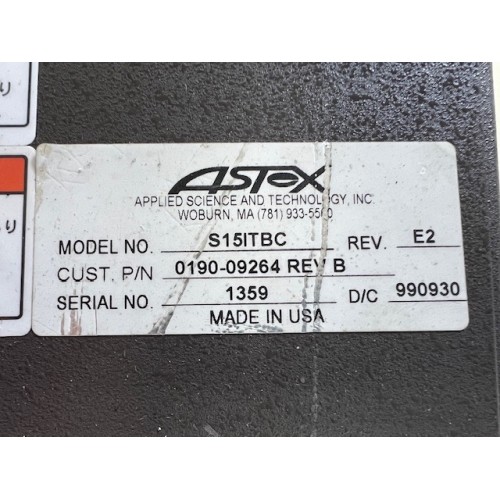 AMAT 0190-09264 Astex S15ITBC AX2115 1500W Microwave Power Generator