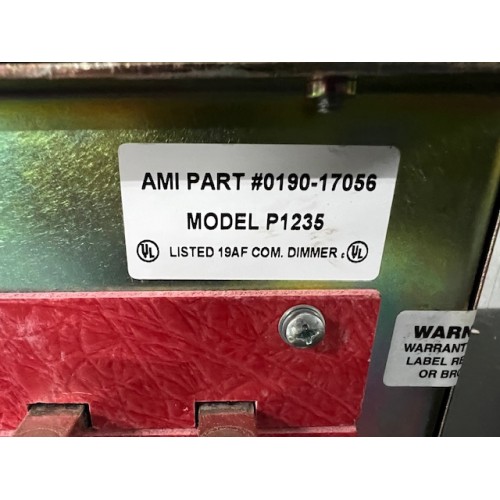 AMAT 0190-17056 Model P1235 SCR LAMP DRIVER 15 ZONE RADIANCE