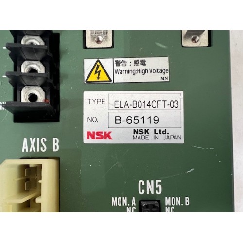 AMAT 0190-19865 NSK ELA-B014CFT-03 Motor Driver
