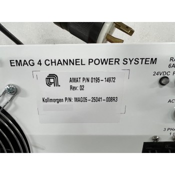 AMAT 0195-14972 EMAG 4 Channel Power System
