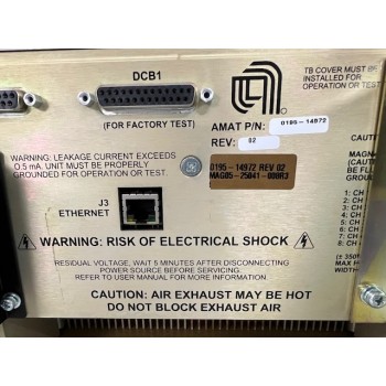AMAT 0195-14972 EMAG 4 Channel Power System