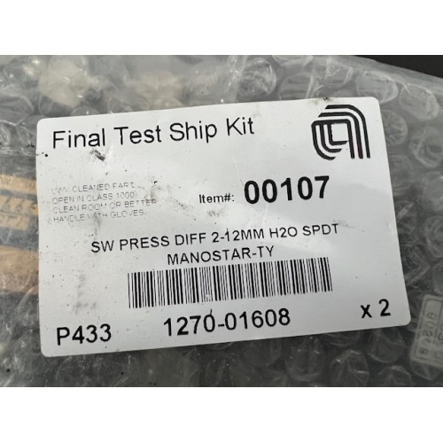 AMAT 1270-01068 SW PRESS DIFF 2-12MM H2O SPDT MANOSTAR-TY