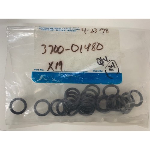 AMAT 3700-01480 ORING ID .671 CSD .139 VITON 75DURO BLK