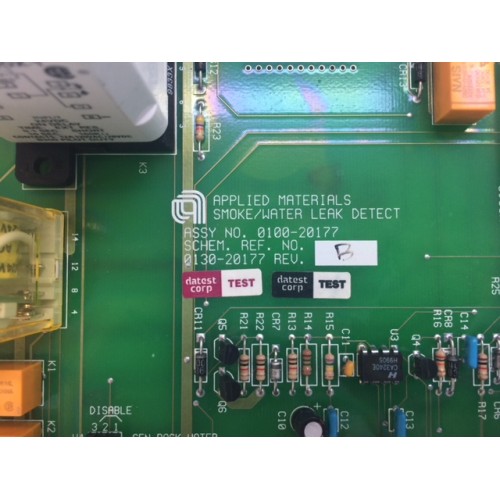 AMAT 0100-20177 Smoke/Water Leak Detect Board
