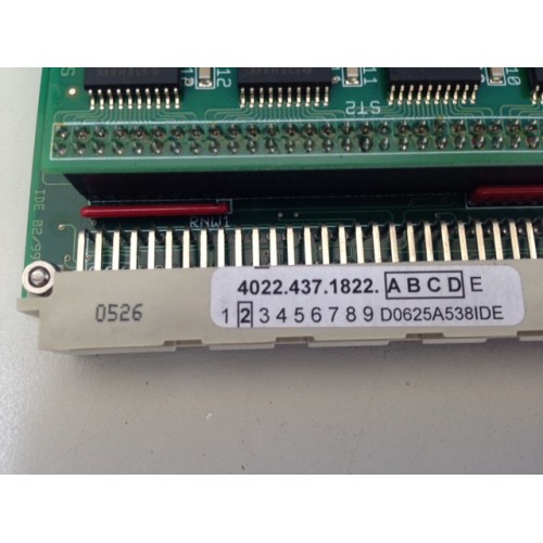 ASML 4022.437.1822 Mater Board