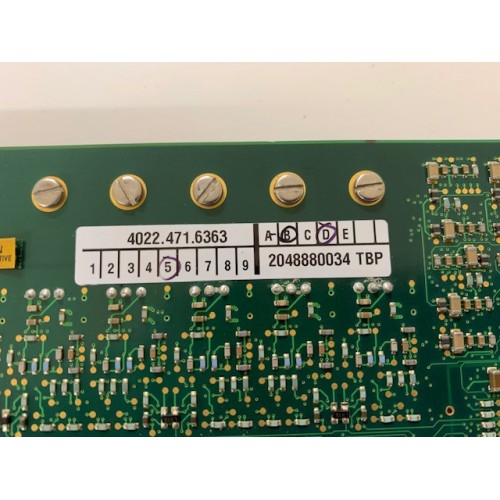 ASML 4022.471.6363 Fiber Optic Tranceiver Board