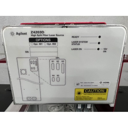 ASML 4022.472.08461 Agilent Z4203D High Split Fiber Laser Source