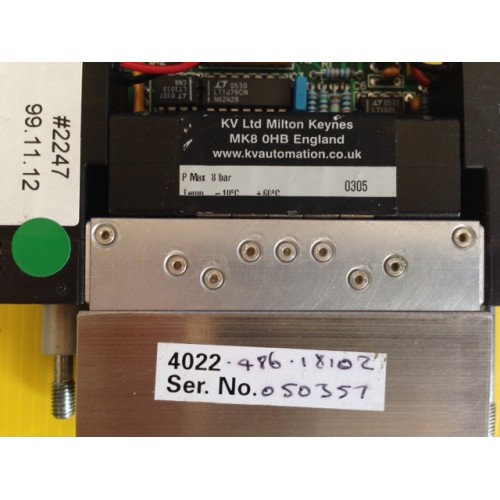 ASML 4022.486.18102 HP2 4SJ P Max 8 Bar