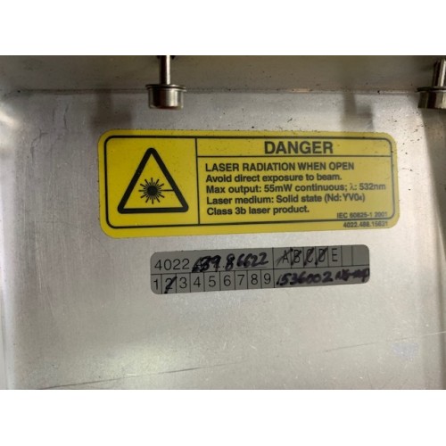 ASML 4022.639.86622 Laser Head / 55mW, 532nm YV04 Class 3b