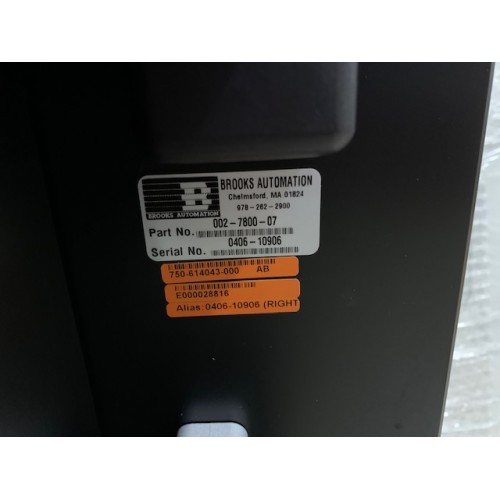 Brooks Automation 002-7800-07 SMIF Express 200mm Wafer Load Port