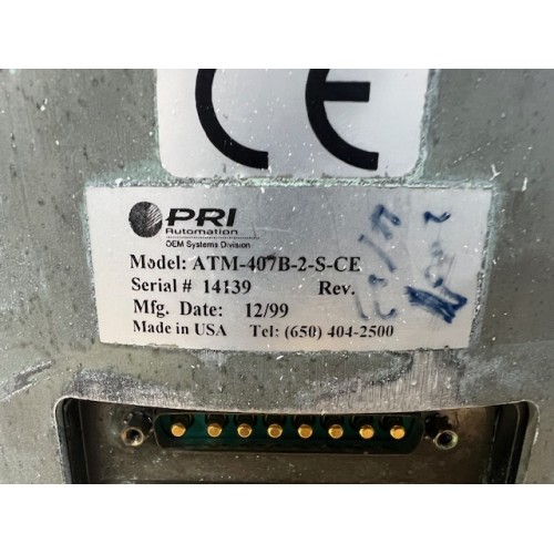 Brooks Automation ATM-407B-2-S-CE Wafer Robot