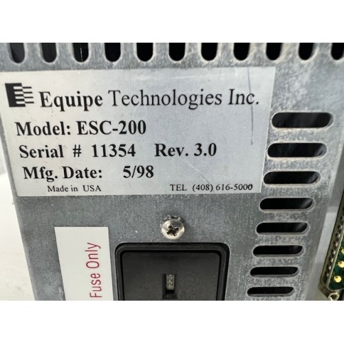Brooks Automation Equipe Technologies ESC-200 Robot Controller