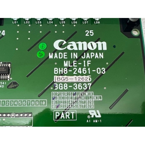 Canon BG5-1262 BH8-2461 BG8-3637 MLE/IF2 Board