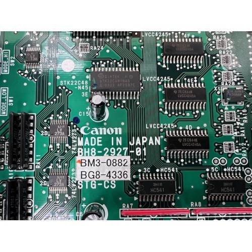 Canon BG8-4436 BM3-0882 STG-CS Boare w/BM3-6586 STG-CS-BR Board
