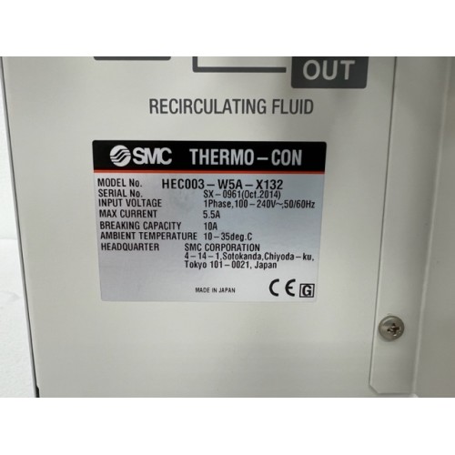 SMC HEC003-W5A-X132 Thermo-Con Chiller