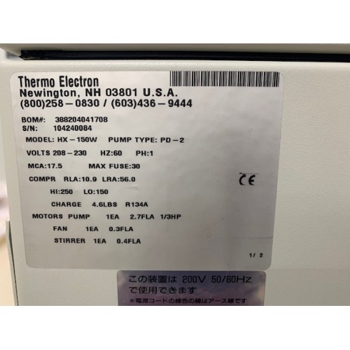 THERMO NESLAB 388204041708 HX-150W Recirculating Chiller