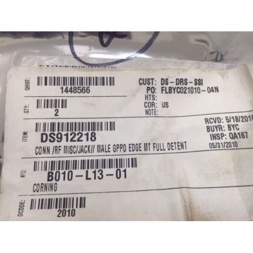 Corning B010-L13-01 MALE GPPO EDGE MT FULL DETENT