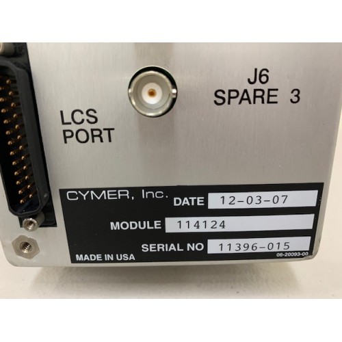 Cymer 114124 Electro Optics Interface Module w/136616 Module