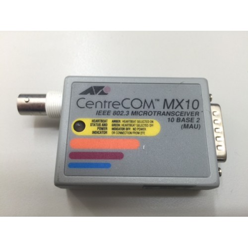 CentreCom MX10 IEEE 802.3 MicroTransceiver 10 Base 2