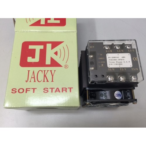 Jaki JK2C40A-3FB75 Three Phase Solid State Relay