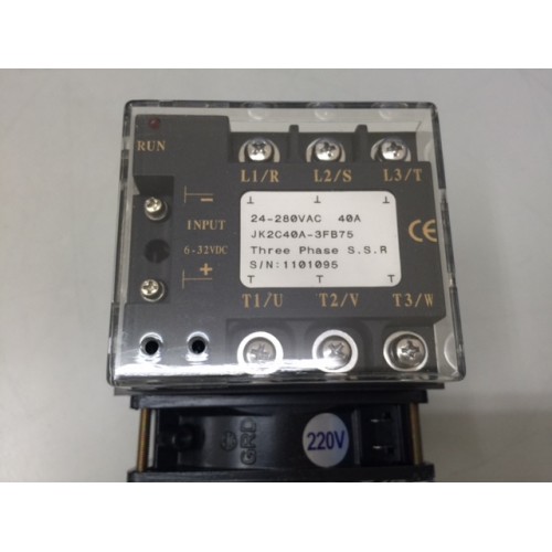Jaki JK2C40A-3FB75 Three Phase Solid State Relay