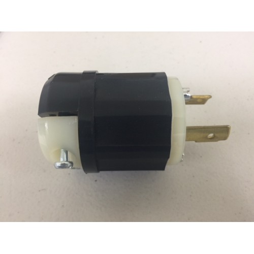LEVITON 2611 30 Amp,125 Volt,NEMA L5-30P 2P 3W Locking Plug