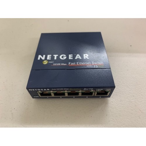 Netgear FS105 V2 5 Port 10/100 Mbps Desktop Switch