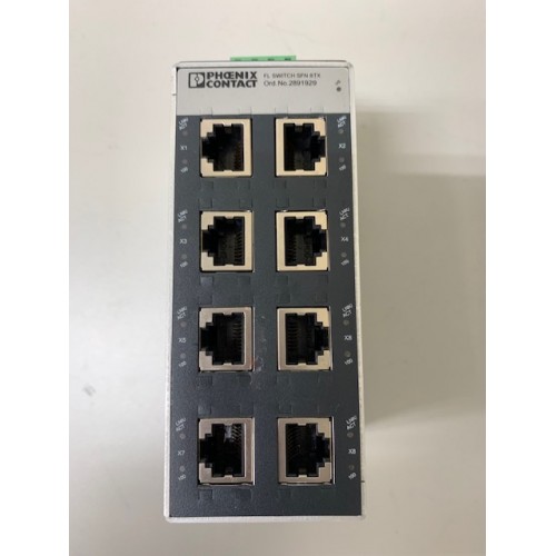 Phoenix Contact 2891929 FL Switch SFN 8TX Industrial Ethernet Switch