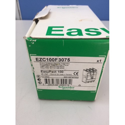 Schneider EZC100F3075 Easypact Circuit Breaker