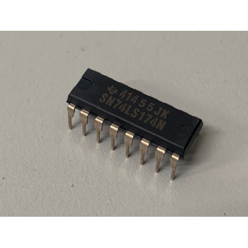 Texas Instruments SN74LS174N HEX/QUADRUPLE D-TYPE FLIP-FLOPS WITH CLEAR