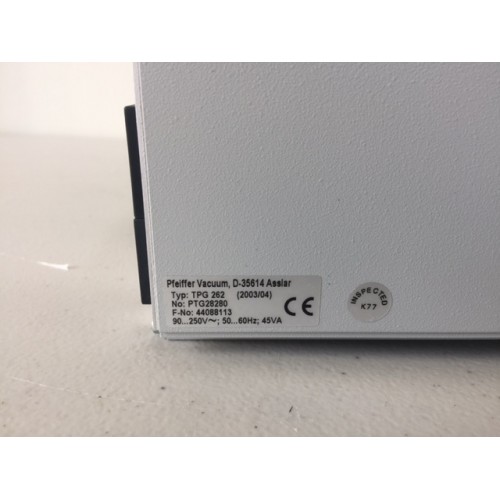 Pfeiffer TPG 262 Vacuum Dual Gauge
