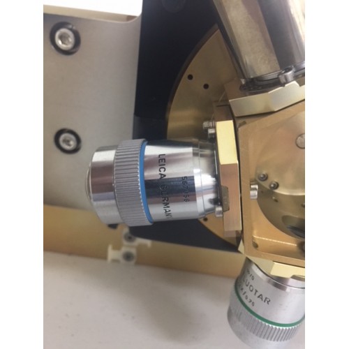 KLA-TENCOR 655-653668-00 Microscope Turret with Leica Objectives