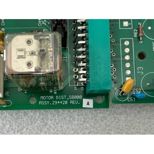 KLA-Tencor 188859 4-Channel PWM Motor Drive Board w/ 294420 Motor Dist ...