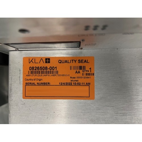 KLA-Tencor 0826508-001 Assy CTLR LDLS LAMP & Laser TEO GEN2 V2