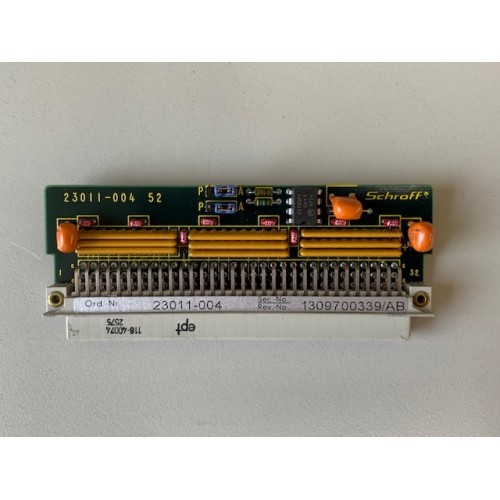 Schroff 23011-004 Backplane PCB ASSEMBLY