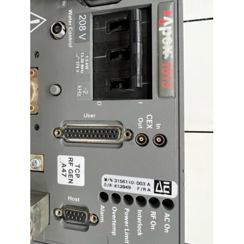 LAM Research 660-063435-003 AE Apex 1513 M/N 3156110-003 RF Generator