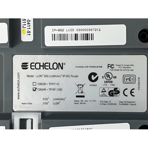 LAM Research 685-042168-004 ECHELON i.LON 600 LONWORKS IP-852 Router