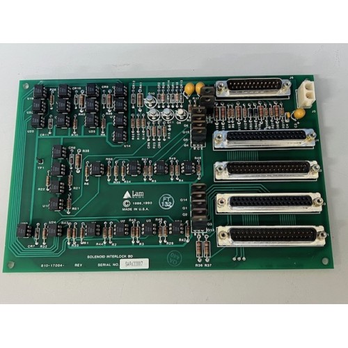 LAM Research 810-17004-001 Solenoid Interlock BD