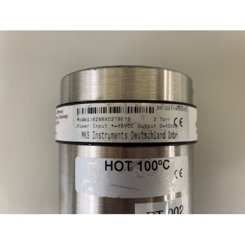 MKS 628BX02TBE1B 2 Torr Baratron Gauge