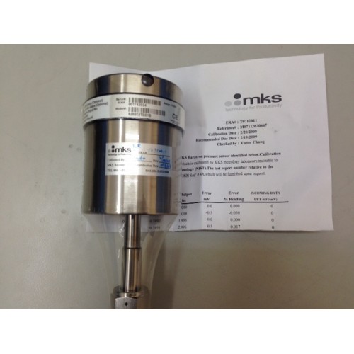 MKS 628B02TBE1B 2 Torr Baratron Gauge
