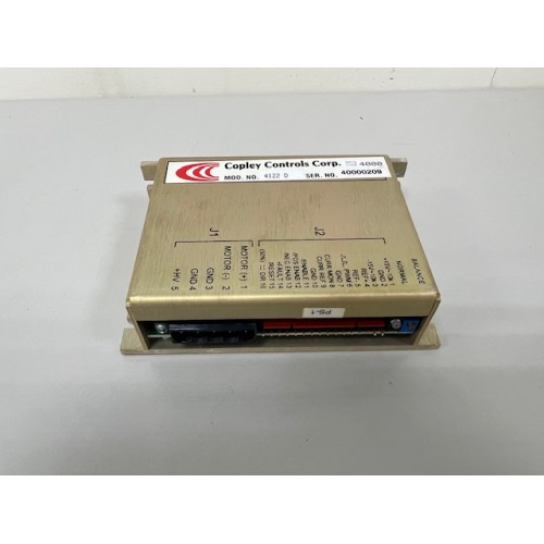 Copley Controls Corp MOD. NO. 4122 D DC Brush Servo Amplifiers