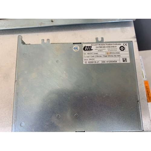 ETEL AccurET EA-P2M-048-2.5/5A-0100-01 Modular Position Controller Module