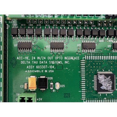 Delta Tau 603307-104 ACC-11E 24 in/24 out OPTO Interface Module