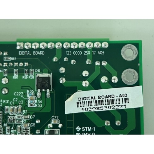 Digital Board 123 0000 250 17 PCB